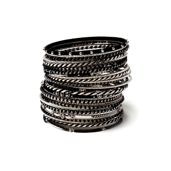 Amrita Singh | Jewelry | Nwt Amrita Singh Athena Bangle Bracelet Set ...